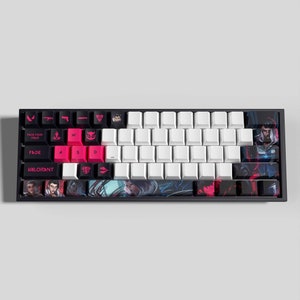 Valorant Fade Keycaps Set Variations OEM Profile Gaming Anime Custom - Etsy
