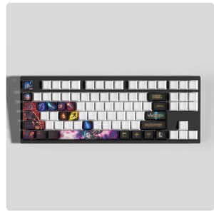 League of Legends Jinx 29 Keycaps Set OEM Profile Gaming - Etsy
