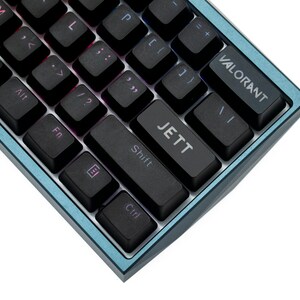 Valorant Jett Backlit Laser Engraved Keycaps OEM Profile Gaming Anime ...