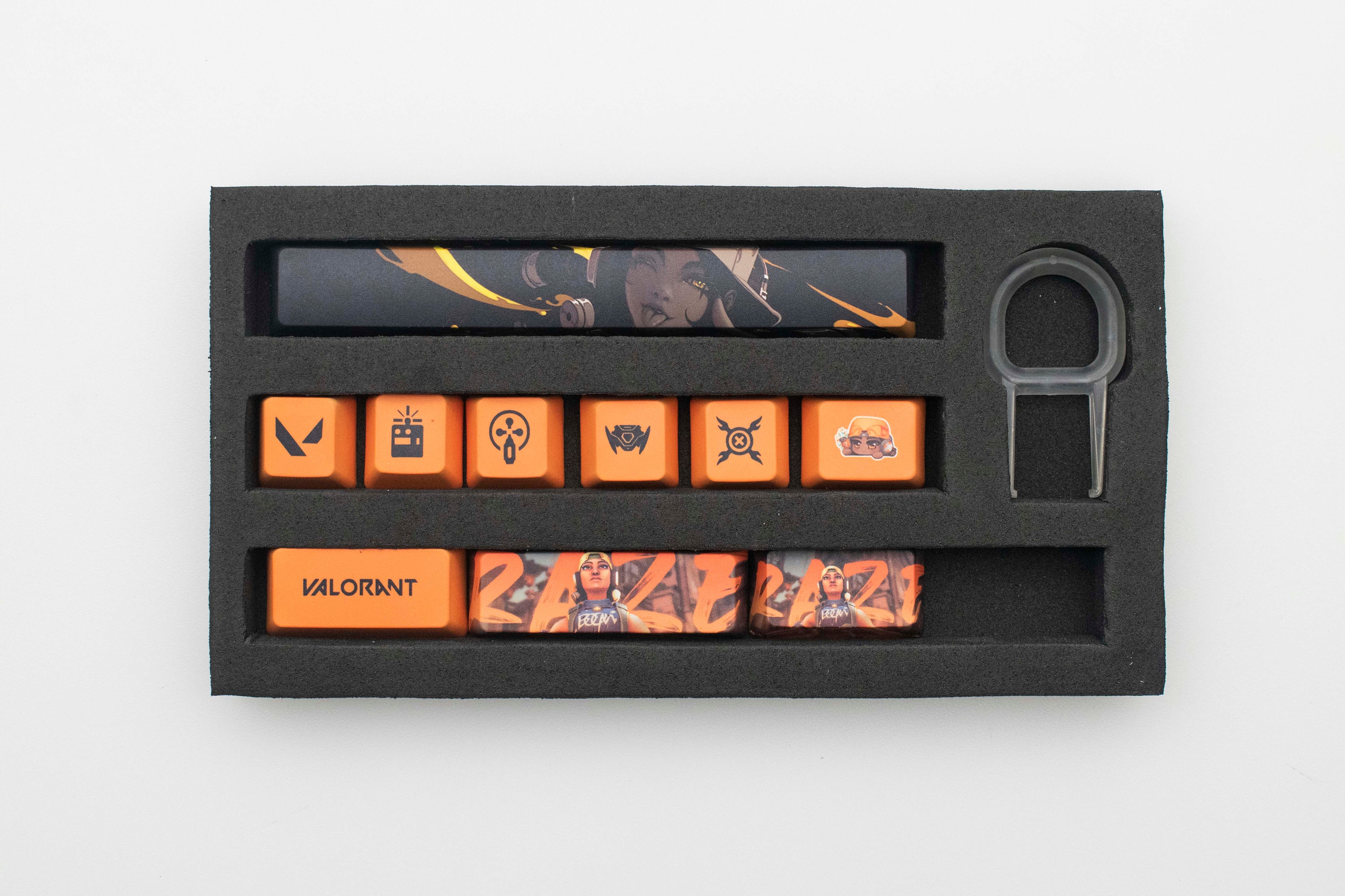 Valorant Raze Keycaps OEM Profile Gaming Anime Custom - Etsy