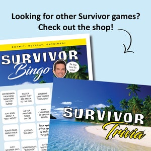 Survivor Tv Show Game, Word Scrambles, Watch Party Printable ...
