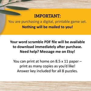 Survivor Tv Show Game, Word Scrambles, Watch Party Printable ...