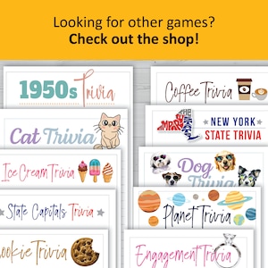 Cheerleading Trivia Game, Cheer Printable Games, Instant Download ...