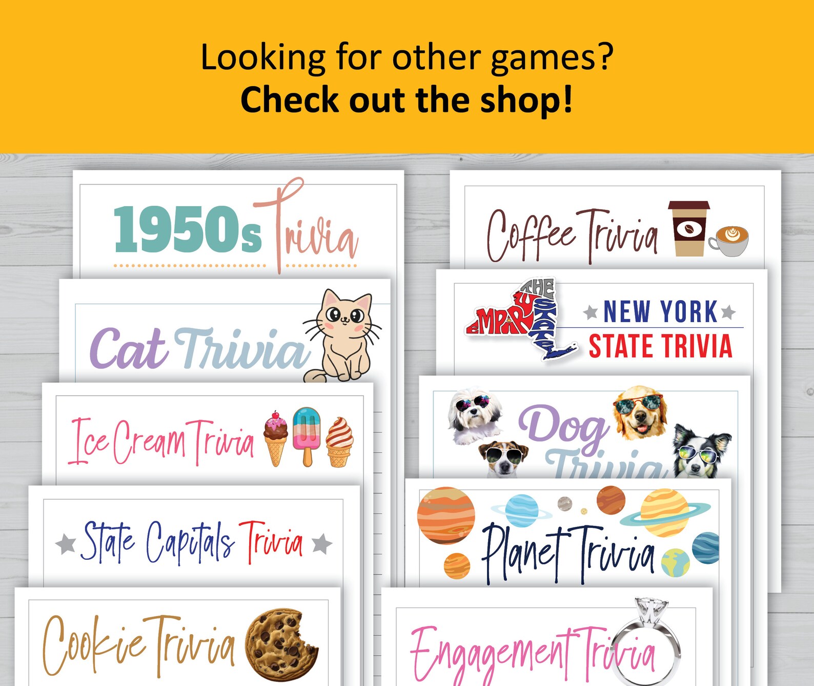 Georgia Trivia Game, Printable, U.S. State Instant Download, Family ...