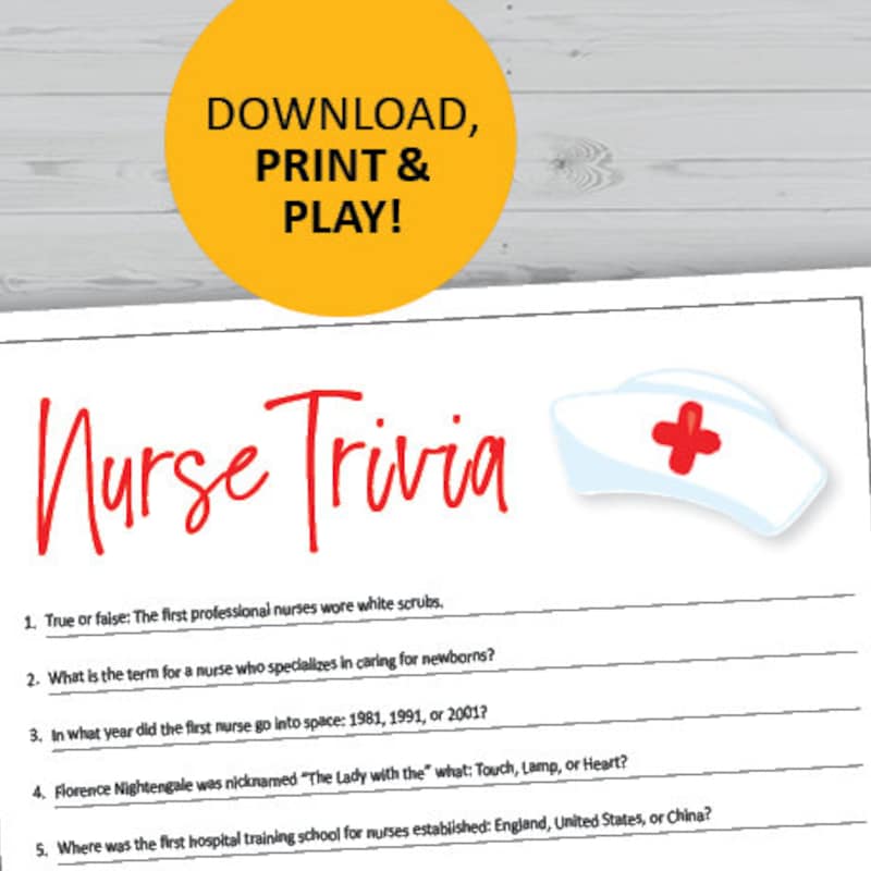 Nurse Games - Etsy