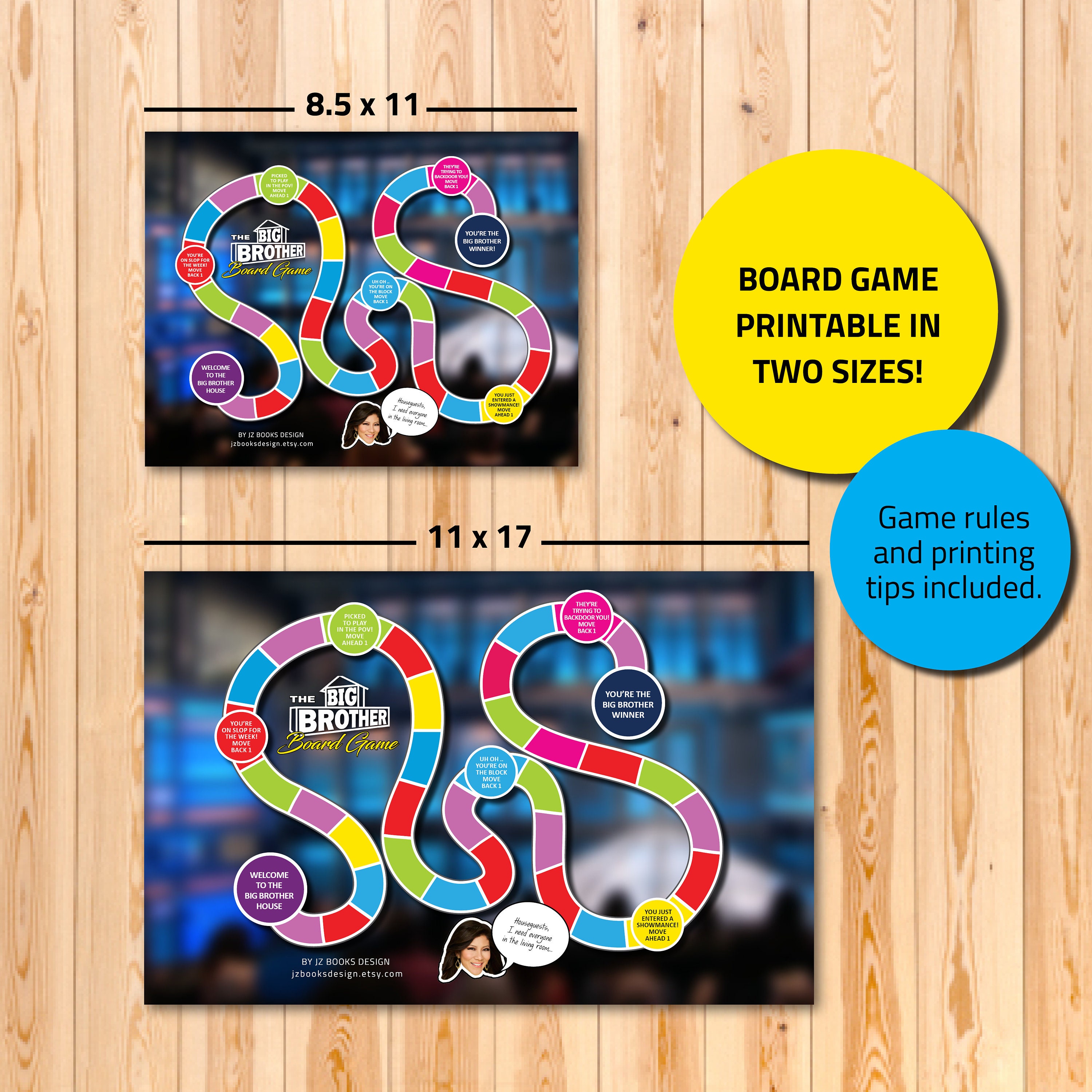 The Big Brother Tv Show Game Big Brother Gift Big Brother - Etsy