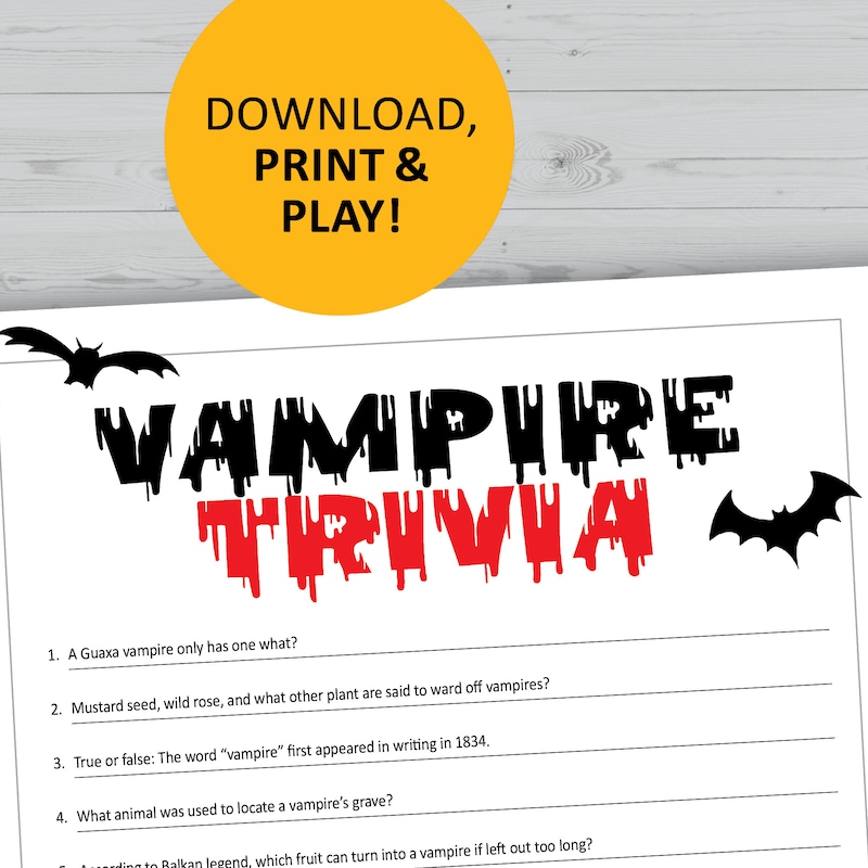 Vampire Party - Etsy