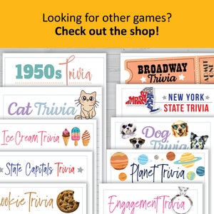 Broadway Charades Game, Musical Theater Printable, Instant Download Fan ...