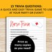 Nurse Trivia Game, National Nurses Week, Printable, Instant Download ...