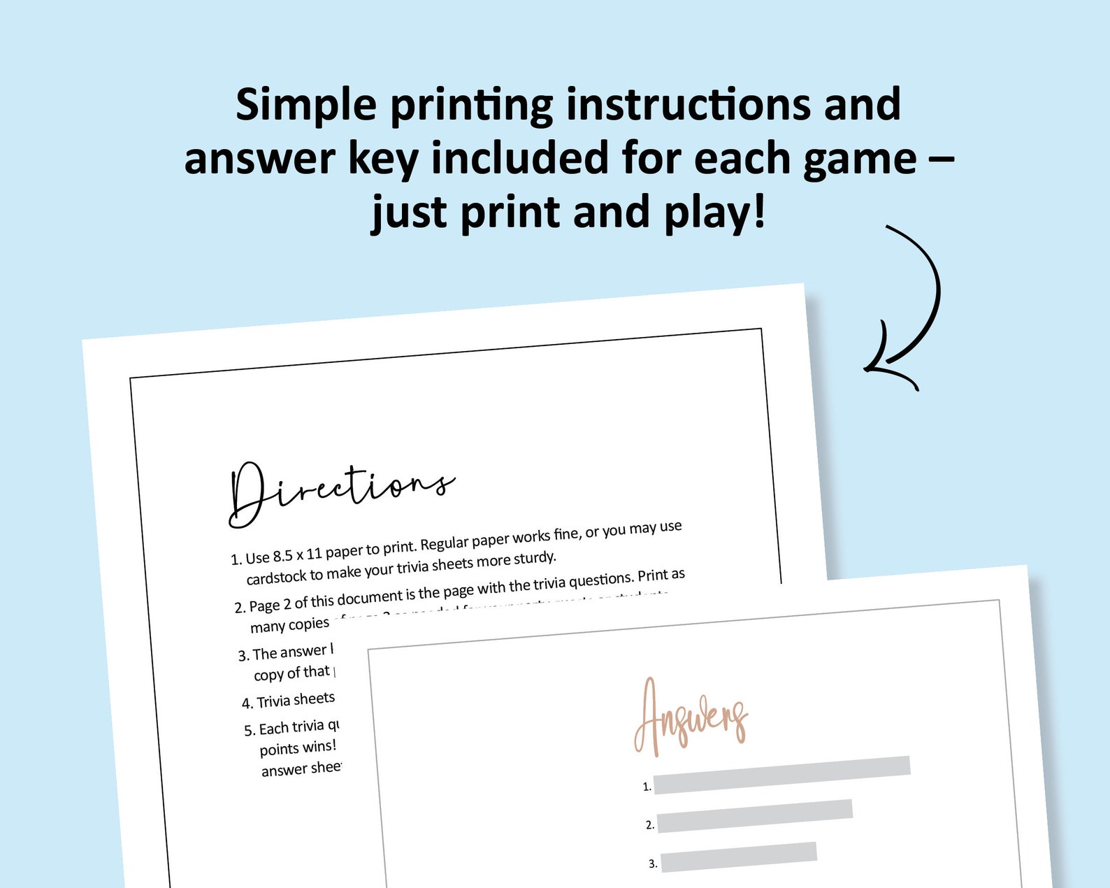 1930s Trivia Game Bundle, 30s History, Music, Pop Culture Printable ...