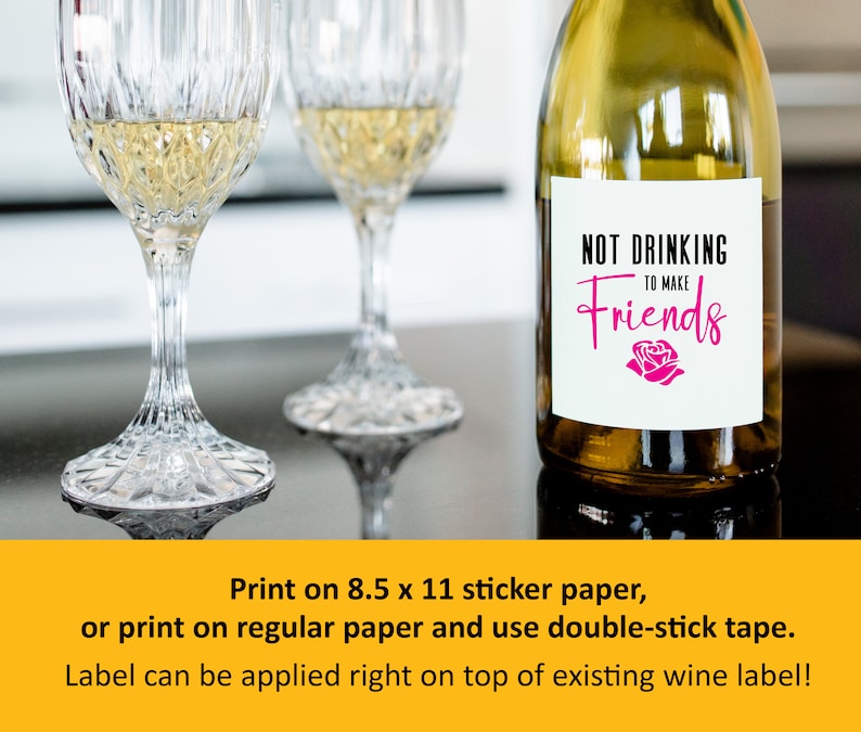 The Bachelor Wine Labels, Printable Digital Download, Bachelor Nation ...