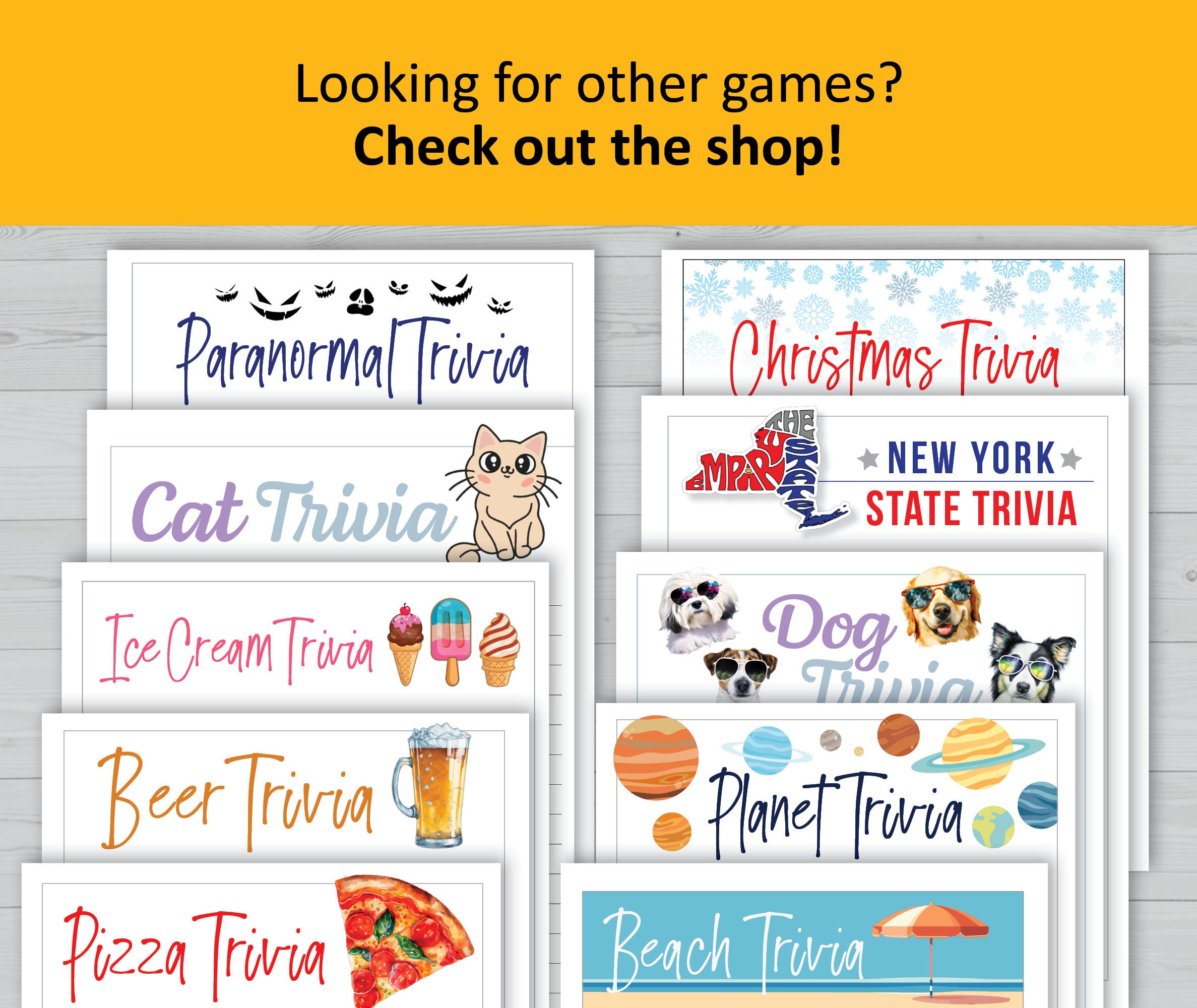 1930s Trivia Game Bundle, 30s History, Music, Pop Culture Printable ...