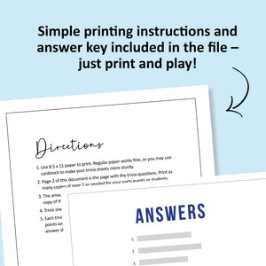 West Virginia Trivia Game, Printable, U.S. State Instant Download ...