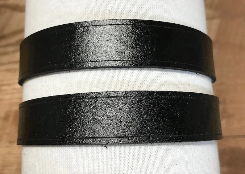Handmade Plain Leather Arm Garters | Adjustable Sleeve Holder Bands for ...