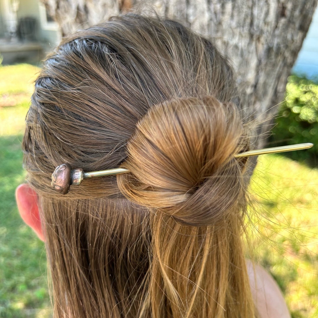 Mushroom Hair Pin | Mushroom | Fantasy Hair | Hair Stick | Hair Pin ...