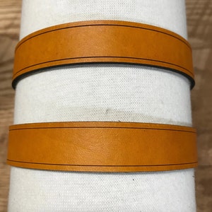 Handmade Plain Leather Arm Garters | Adjustable Sleeve Holder Bands for ...