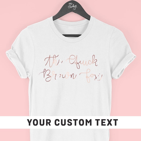 Text Tshirt - Etsy