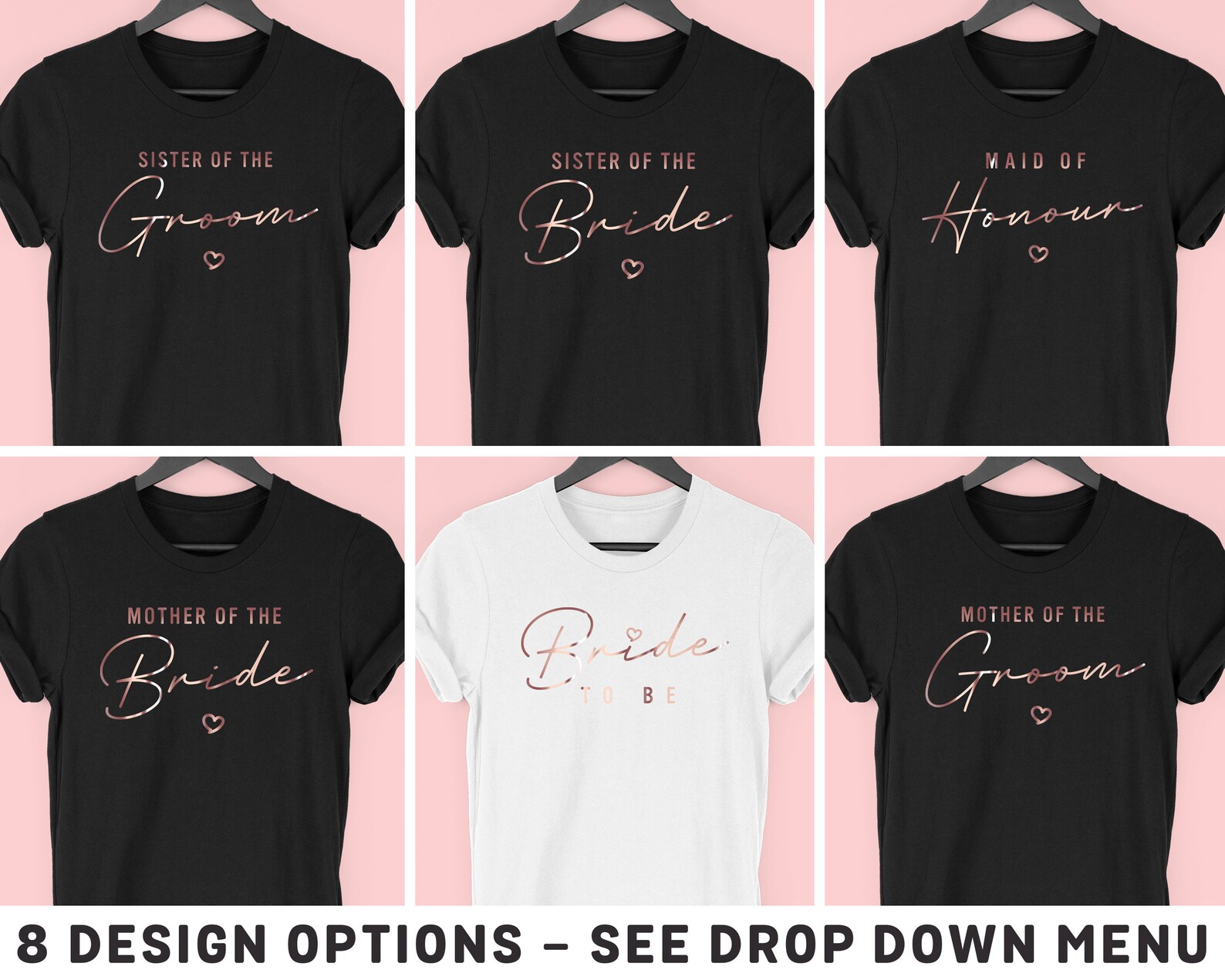 Team Bride Hen Party Shirts Wedding Role Tops Bride T Shirt - Etsy