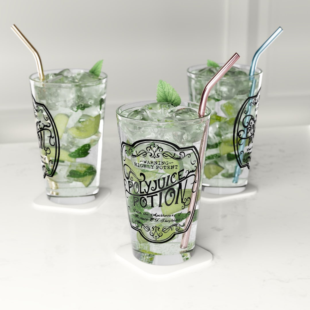 Polyjuice Potion Pint Mixing Glass. Thes HP Fandom Glasses Are Sure to ...