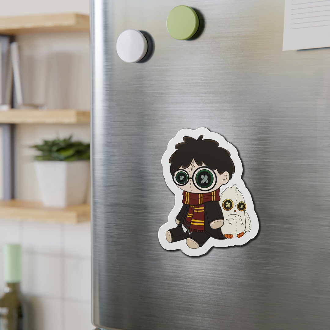 Harry Potter & Hedwig Magnet. Bring a Little Extra Magic Into - Etsy