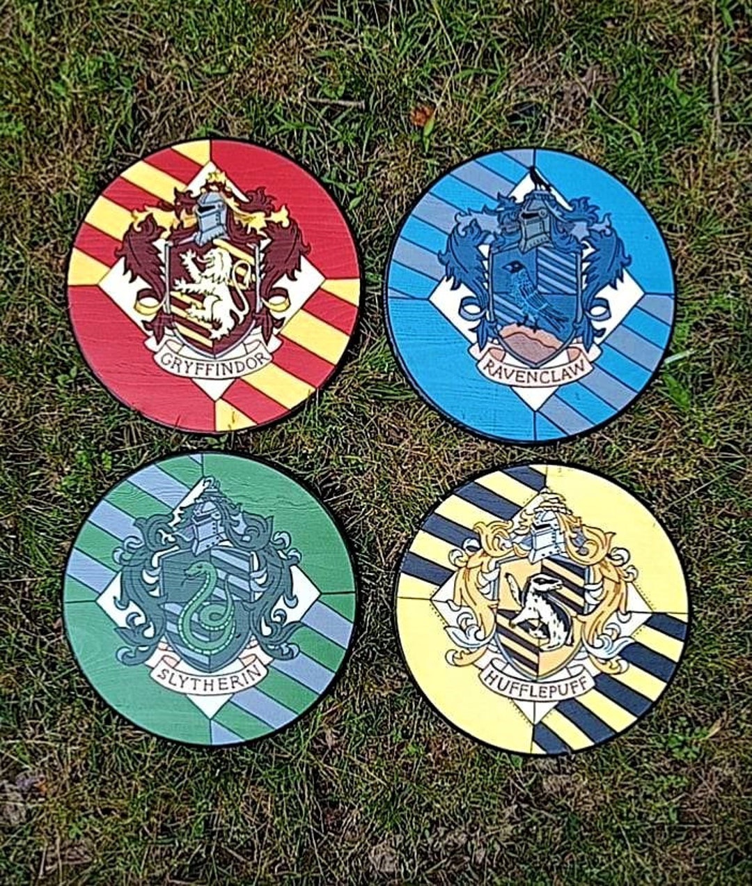 Harry Potter House Plaques/signs. Available In: Gryffindor - Etsy