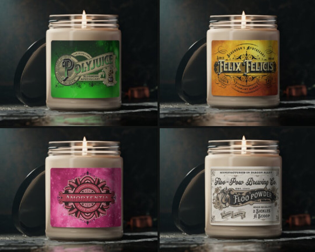 Harry Potter Themed Potion Candles Experience the Magic With Polyjuice ...
