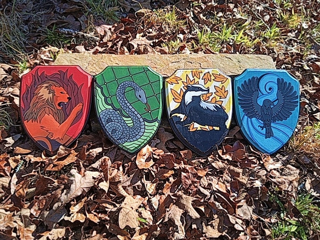 Harry Potter Themed House Wooden Plaques. Celebrate Your House With ...