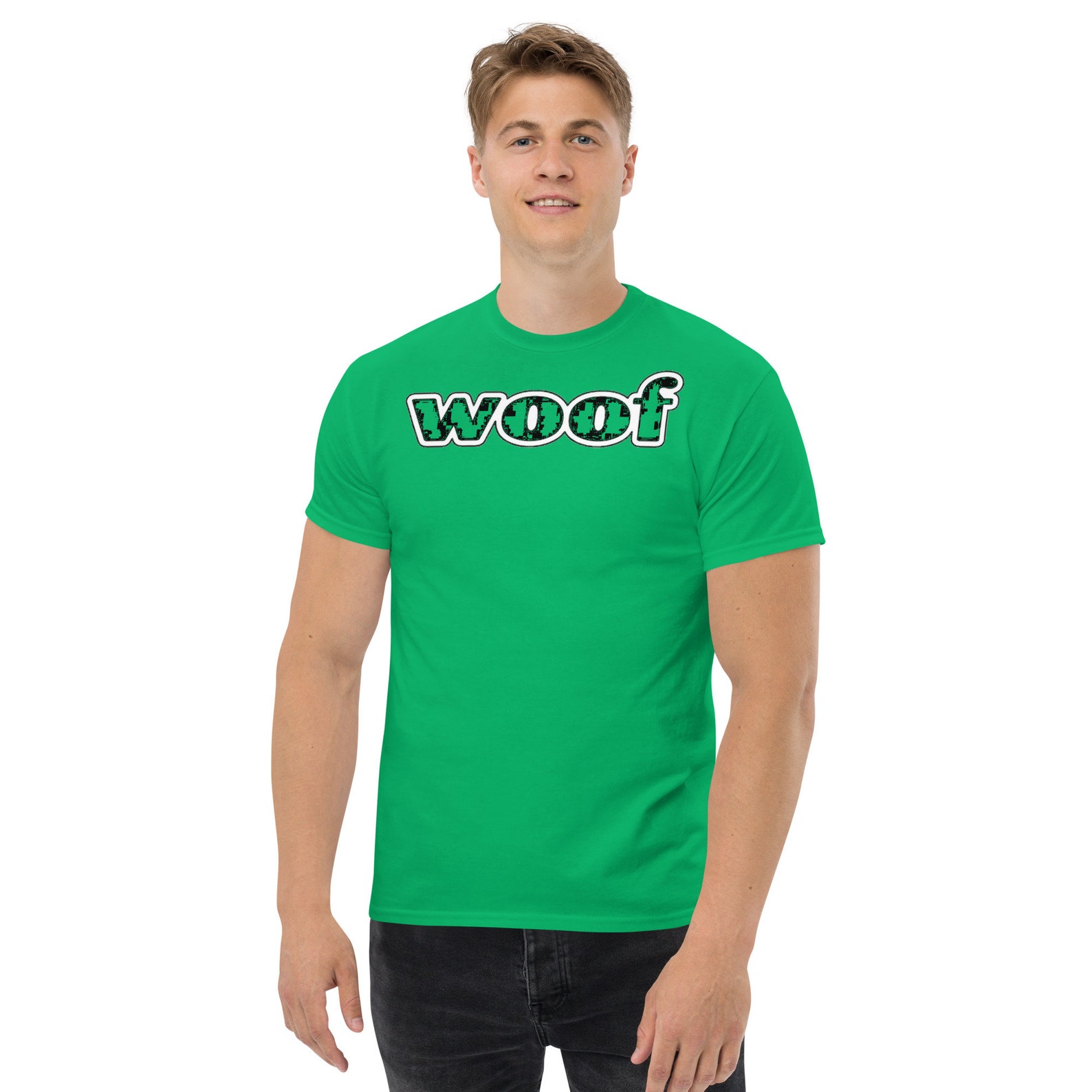 Woof T-shirt - Etsy