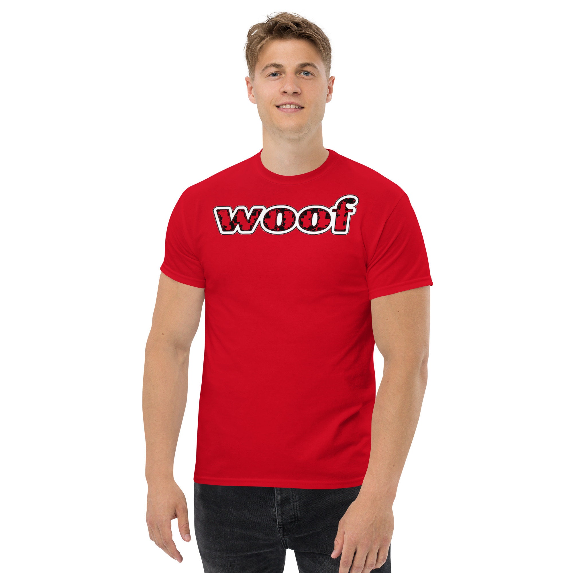 Woof T-shirt - Etsy