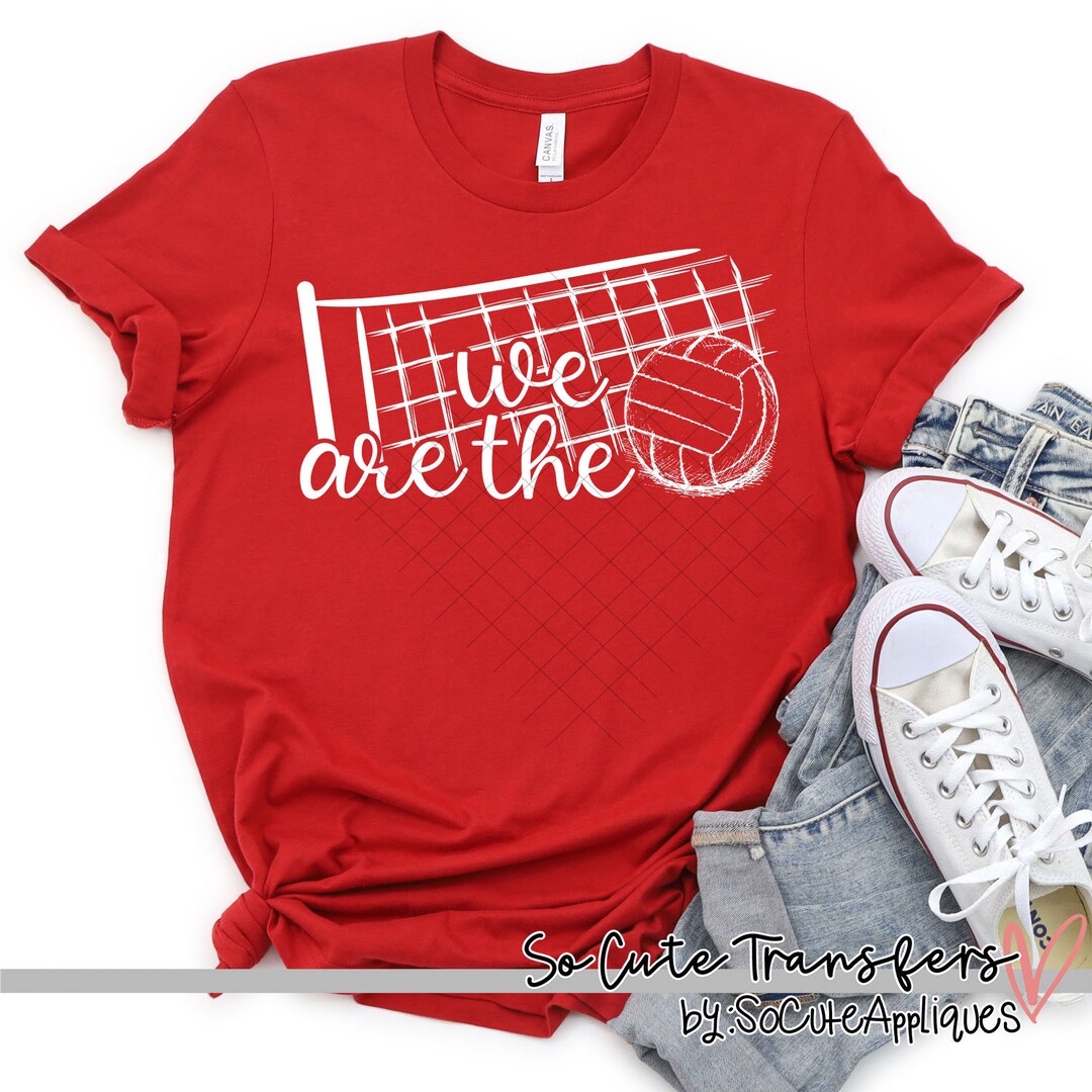BLANK Volleyball WHITE Screen Print Transfer, T-shirt Transfer--not a ...