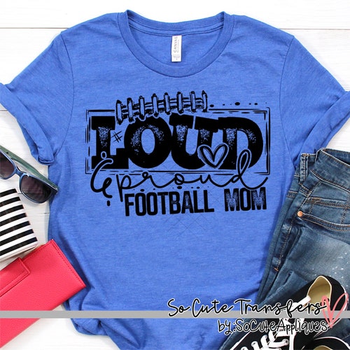 Football Mom Screen Print Transfer WHITE Plastisol Inknot - Etsy