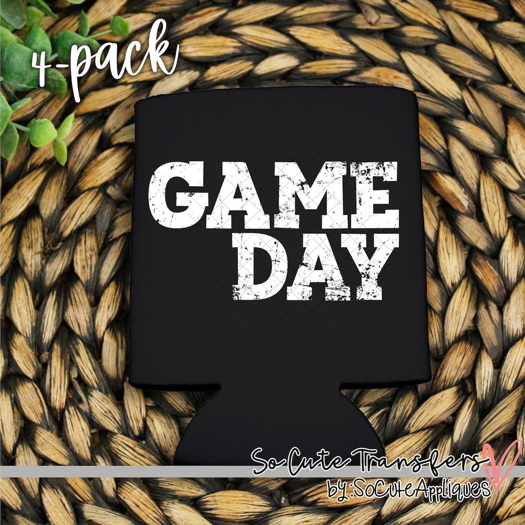 GAME DAY Pocket Screen Print Transfer 4-pack, T-shirt Transfer--not a ...