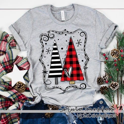 Merry Christmas FUNKY Pastel Screen Print Transfer High Heat - Etsy