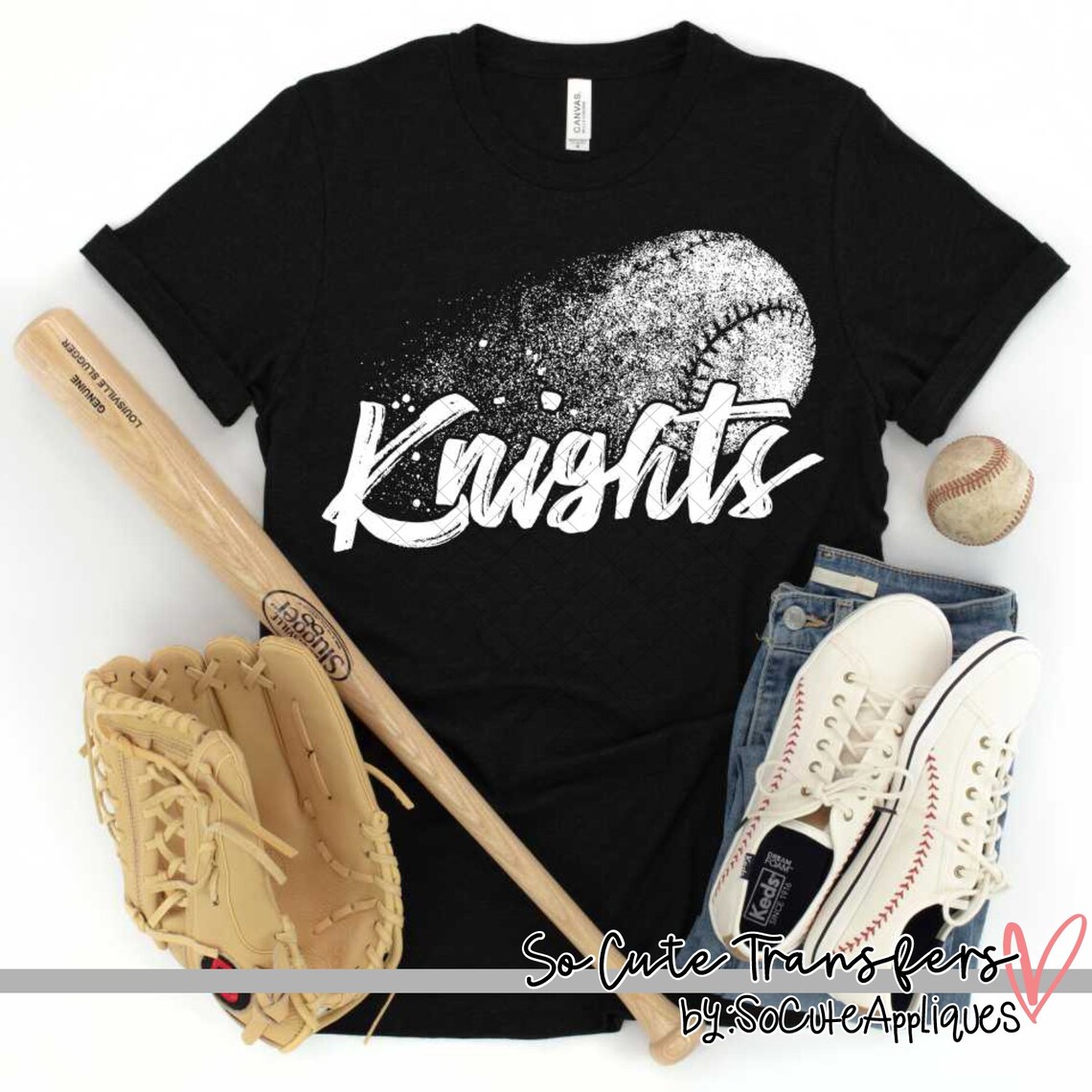 Knights DTF Transfer, Knights Baseball, Baseball Transfer, Knights ...