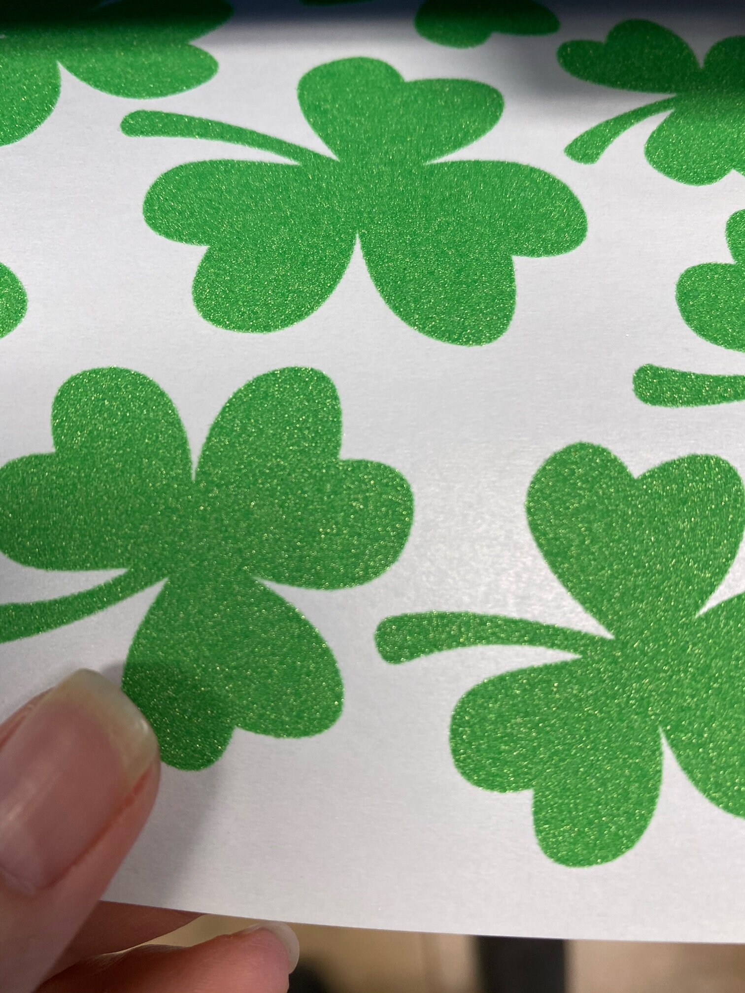 Clover Heart Screen Print Transfer Plastisol Ink Transfer | Etsy