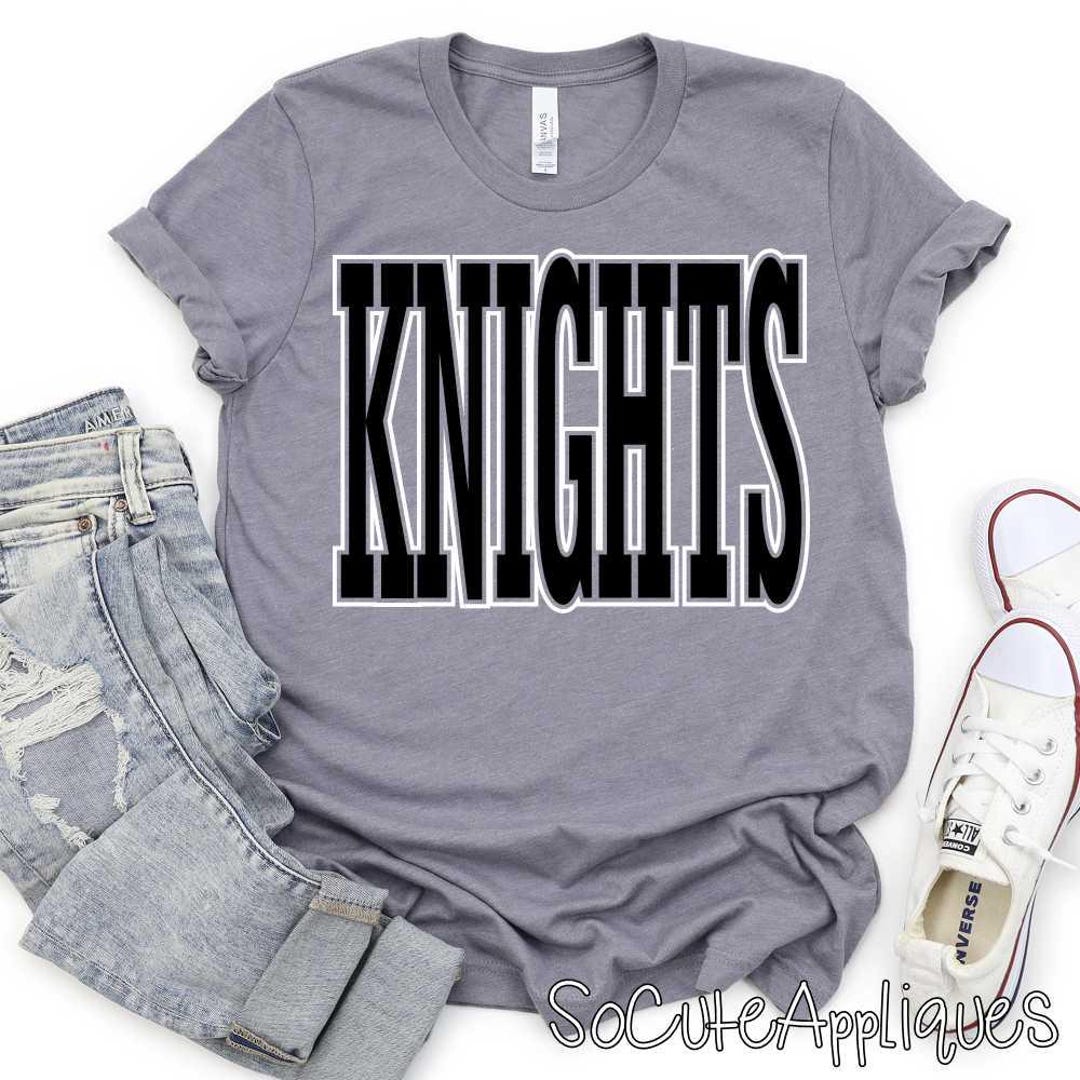 Knights Mascot DTF Transfer, Custom Colors, School Spirit - Etsy