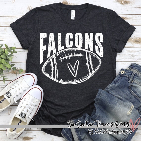 Falcons WHITE Screen Print Transfer Plastisol Ink Transfer - Etsy