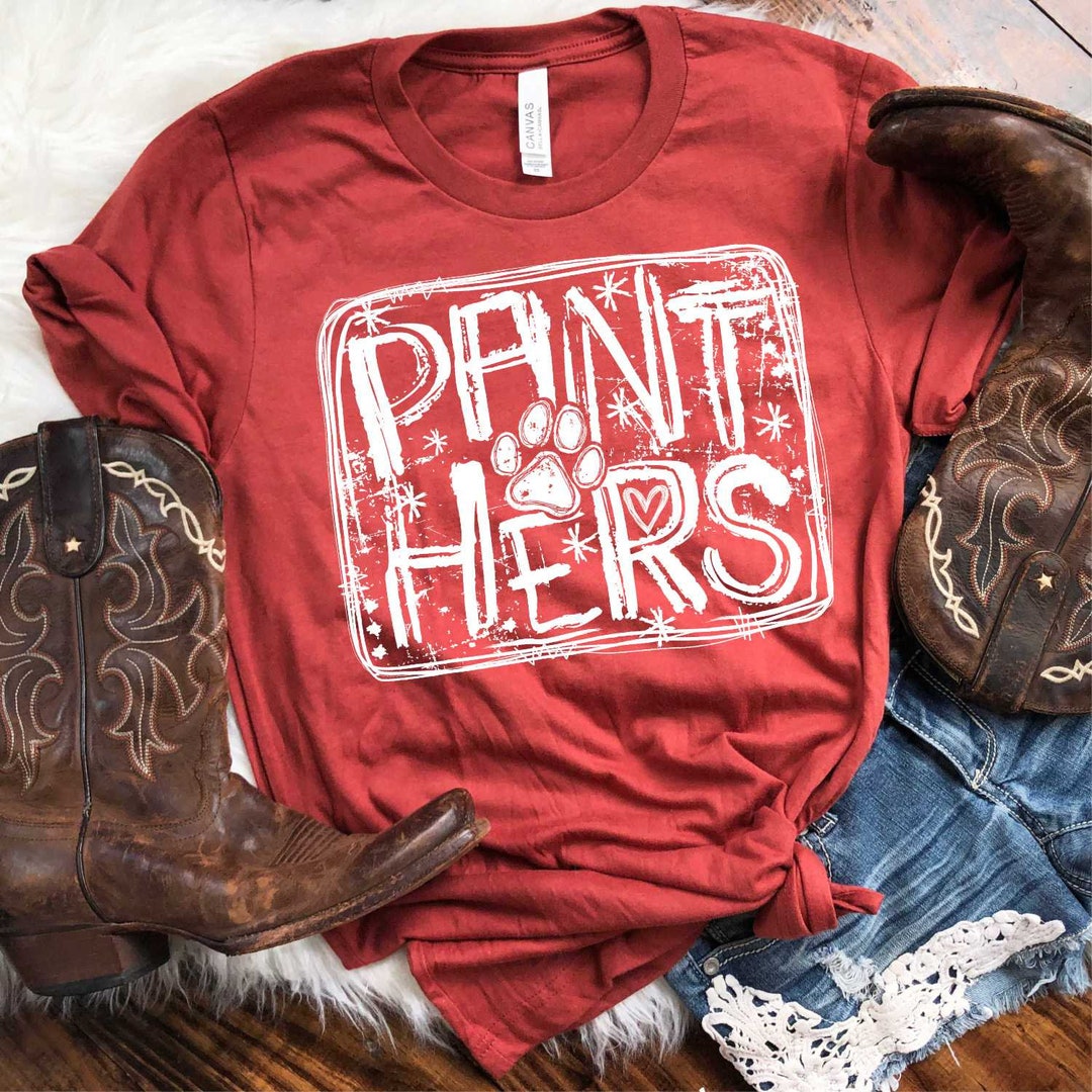 Panthers Graffiti Screen Print Transfer, T-shirt Transfer, --NOT a ...