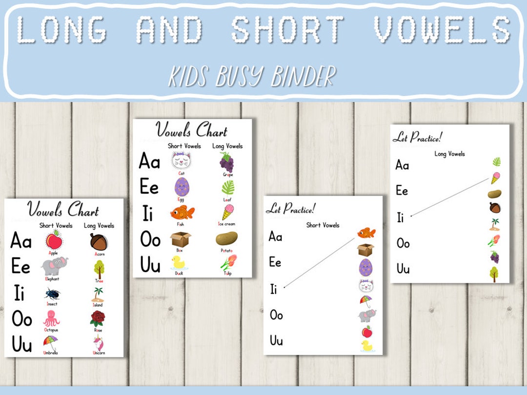 Learning Vowels, Vowel Sounds, Preschool Kindergarten Learning ...
