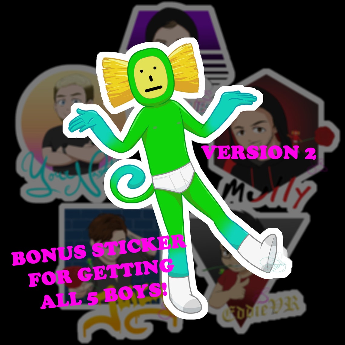 The Boys VR Stickers - Etsy
