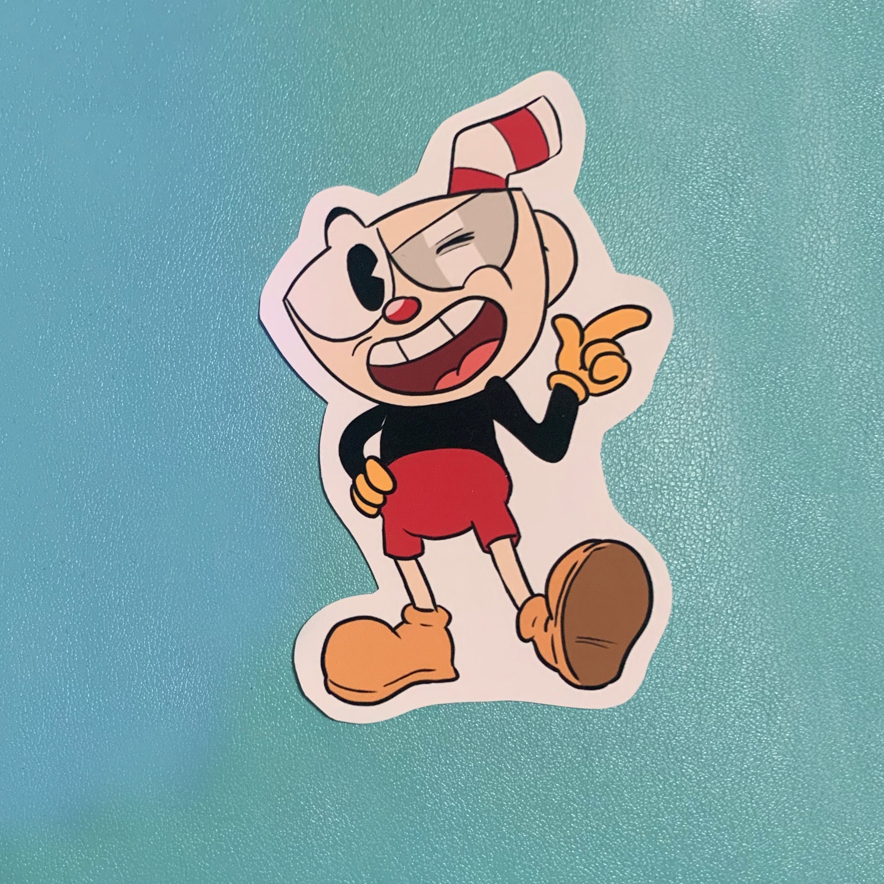 Cuphead Stickers - Etsy