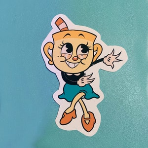 Cuphead Stickers - Etsy