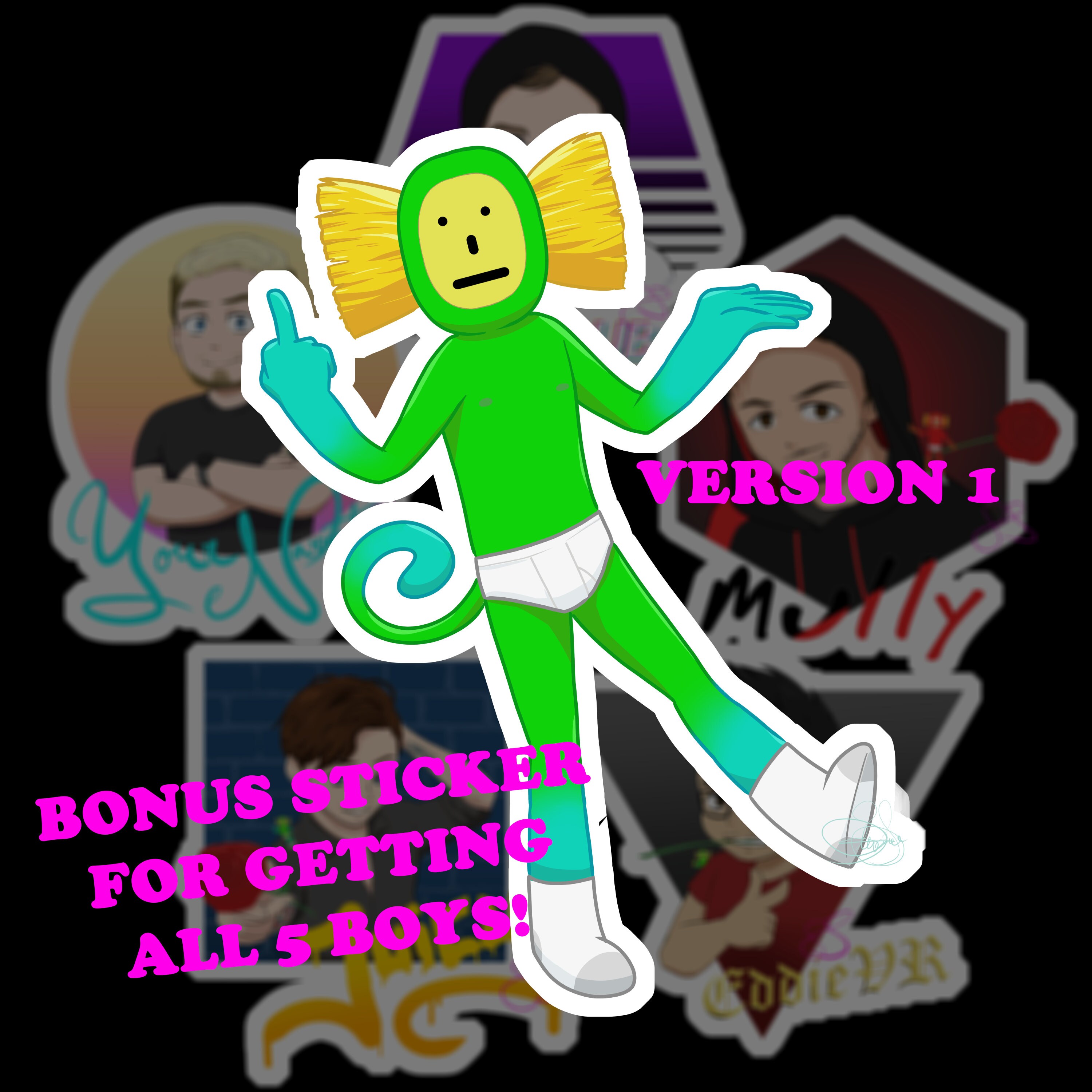 The Boys VR Stickers - Etsy