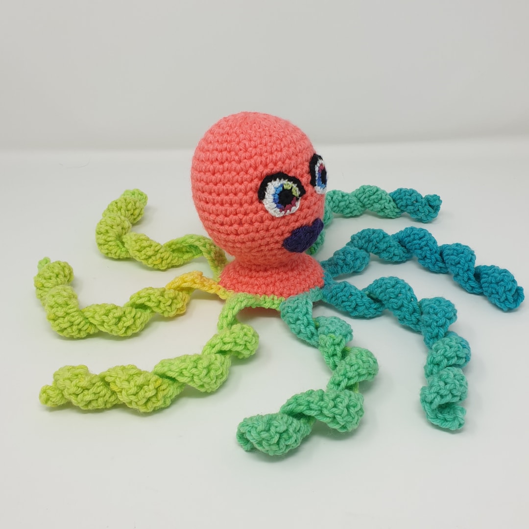 Octavia Octopus Amigurumi Crochet Toy - Etsy