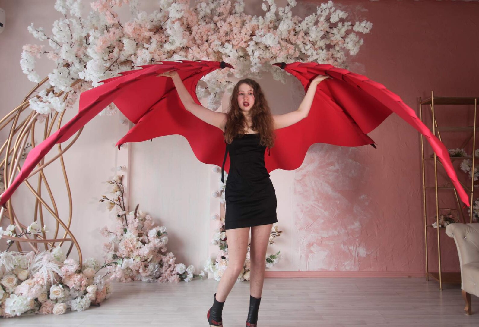 Huge Red Dragon wings Cosplay Costume/wearable giant Dragon | Etsy