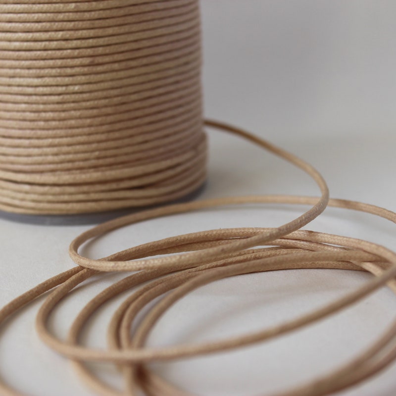 Natural Cotton Cord - Etsy