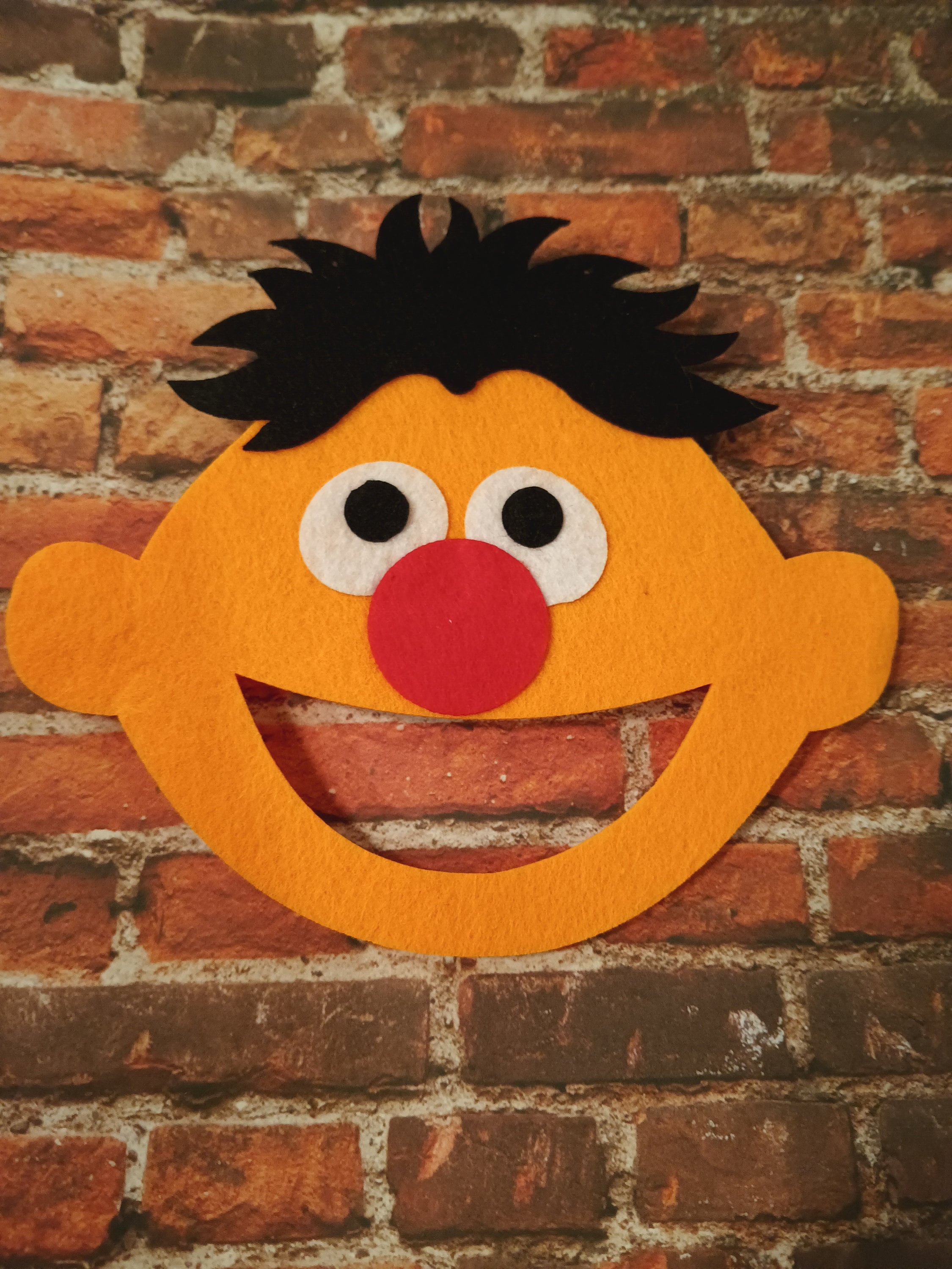 Bert Sesame Street Face