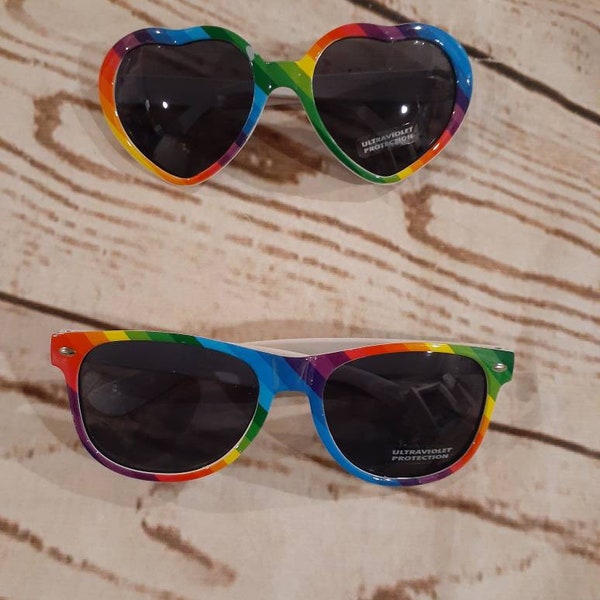 Rainbow Sunglasses - Etsy