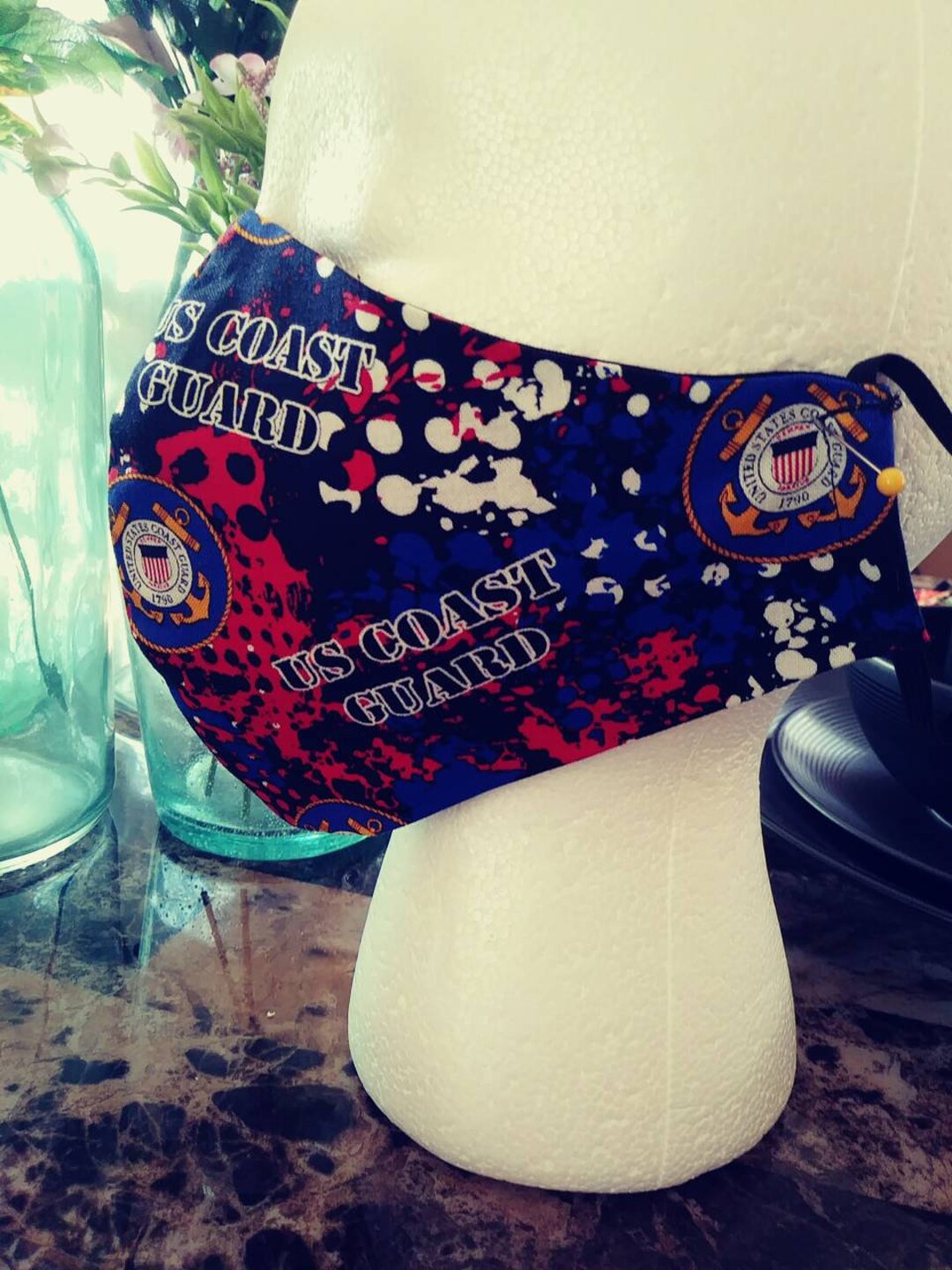 U S Coast Guard Face Mask - Etsy