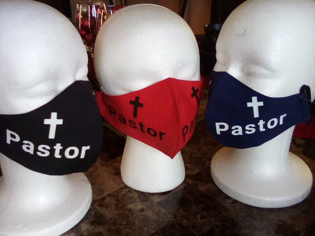 Pastor's Face Mask (3 Pack) - Etsy